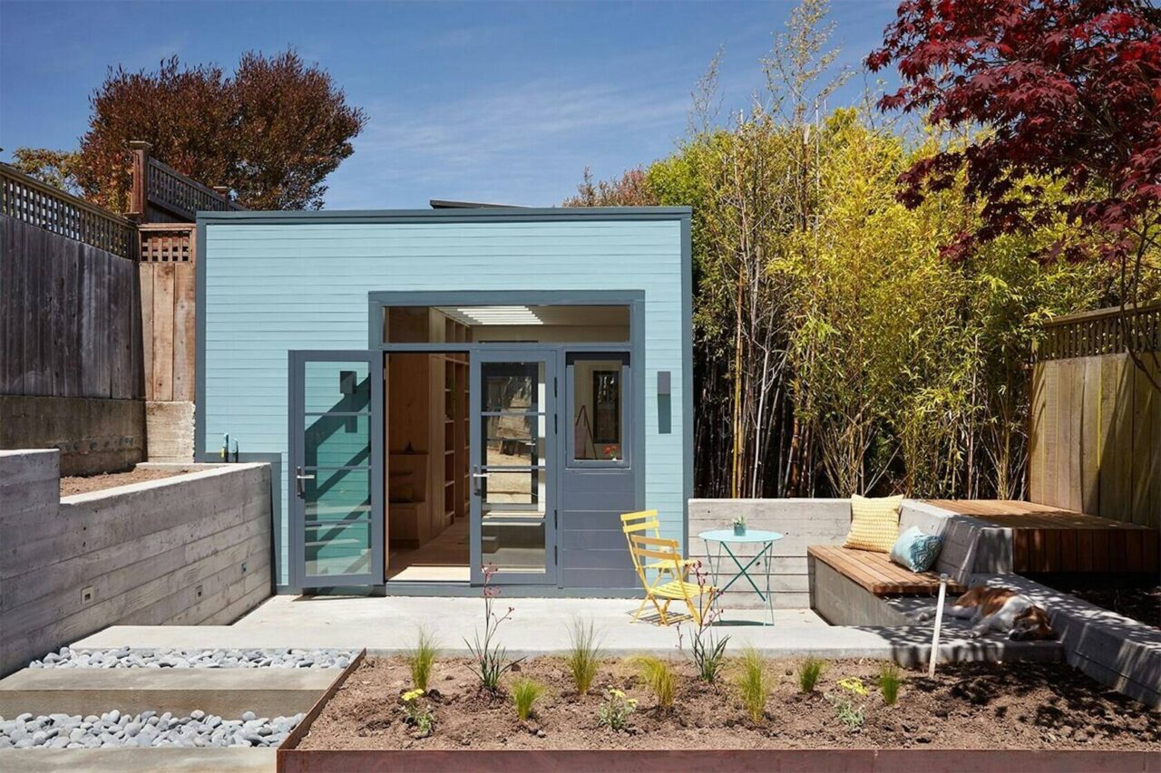 How a Small Carriage House Became a Serene Creative Space With A ...