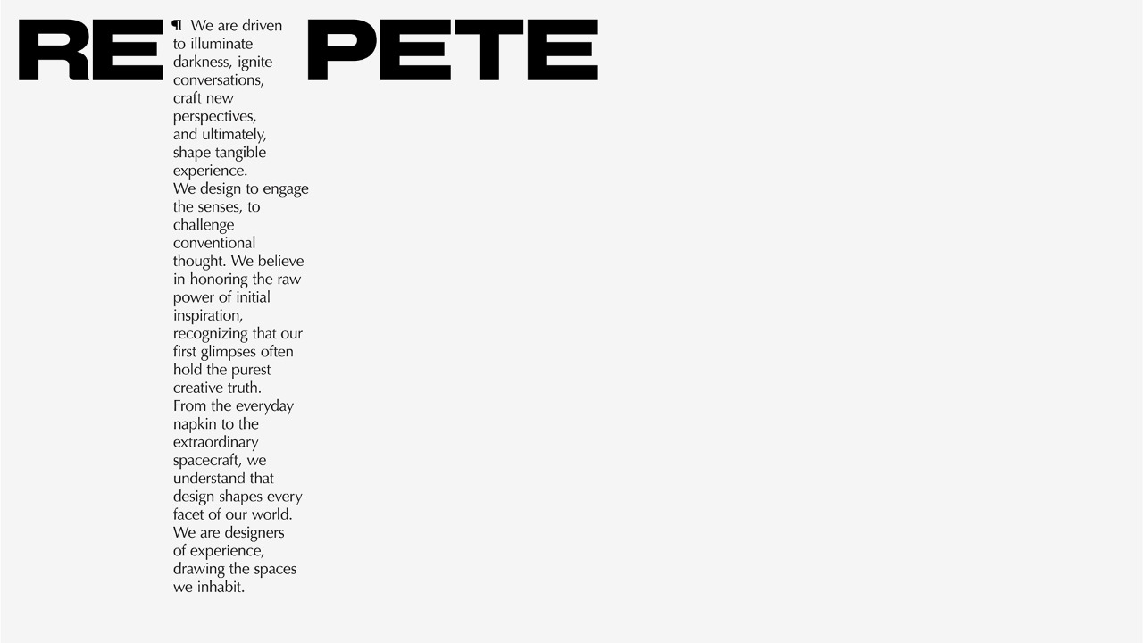 RE PETE / Platinum Winner / Logo Design / IADA 2026 - ᐅ International ...